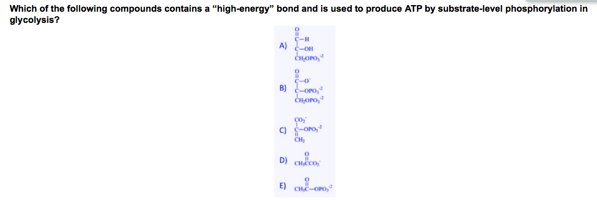 Solved Which of the following compounds contains a | Chegg.com
