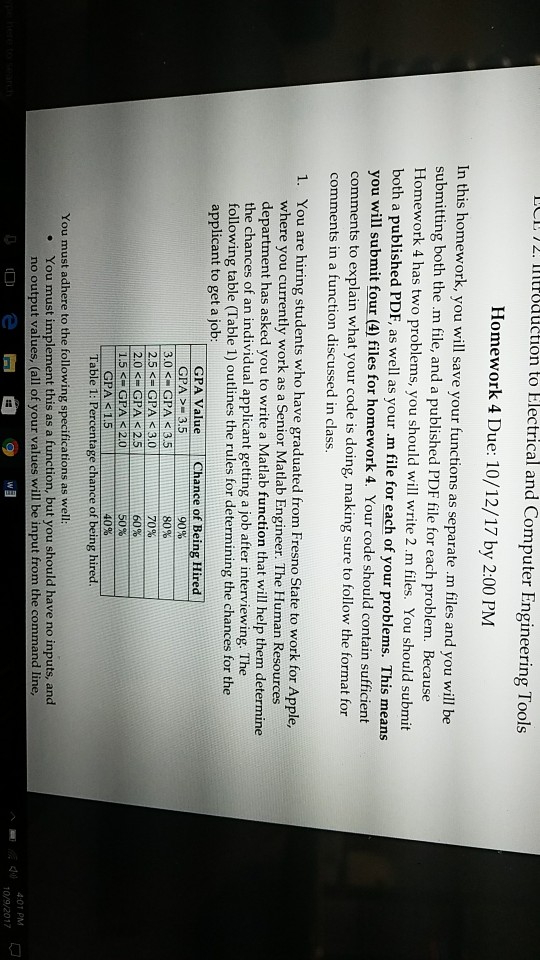 Solved T. to lectrical and Computer Engineering Tools | Chegg.com