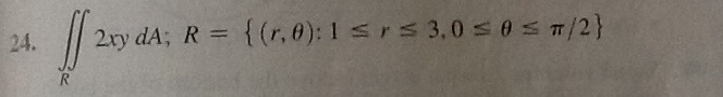 Solved Sketch the given region of integration R and evaluate | Chegg.com