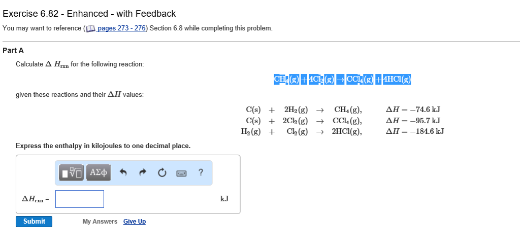 Solved Calculate Delta H_rxn for the following reaction: | Chegg.com