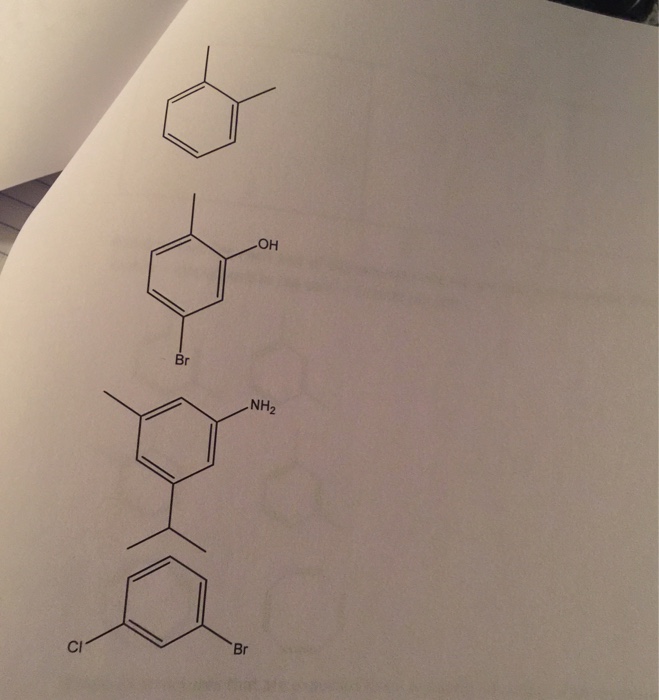 Solved OH Br /NH2 NH2 Br Cl | Chegg.com