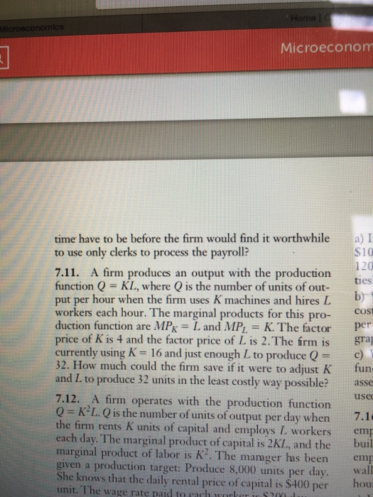 Solved How Do You Solve 7.11 And What Is The Solution Worked 