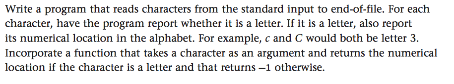 Solved Write A Program That Reads Characters From The 6610