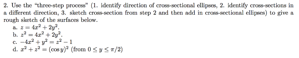 Solved Use the "three-step process" (1. identify direction | Chegg.com