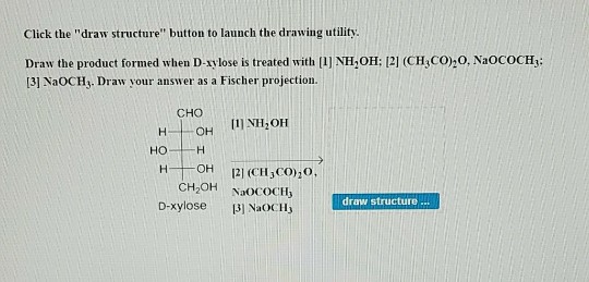 Solved Click the "draw structure" button to launch the | Chegg.com
