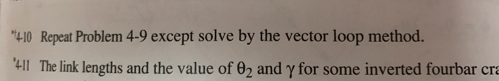 Solved 216 TABLE P4-2 Data for Problems 4-9 to 4-10t Link 3 | Chegg.com