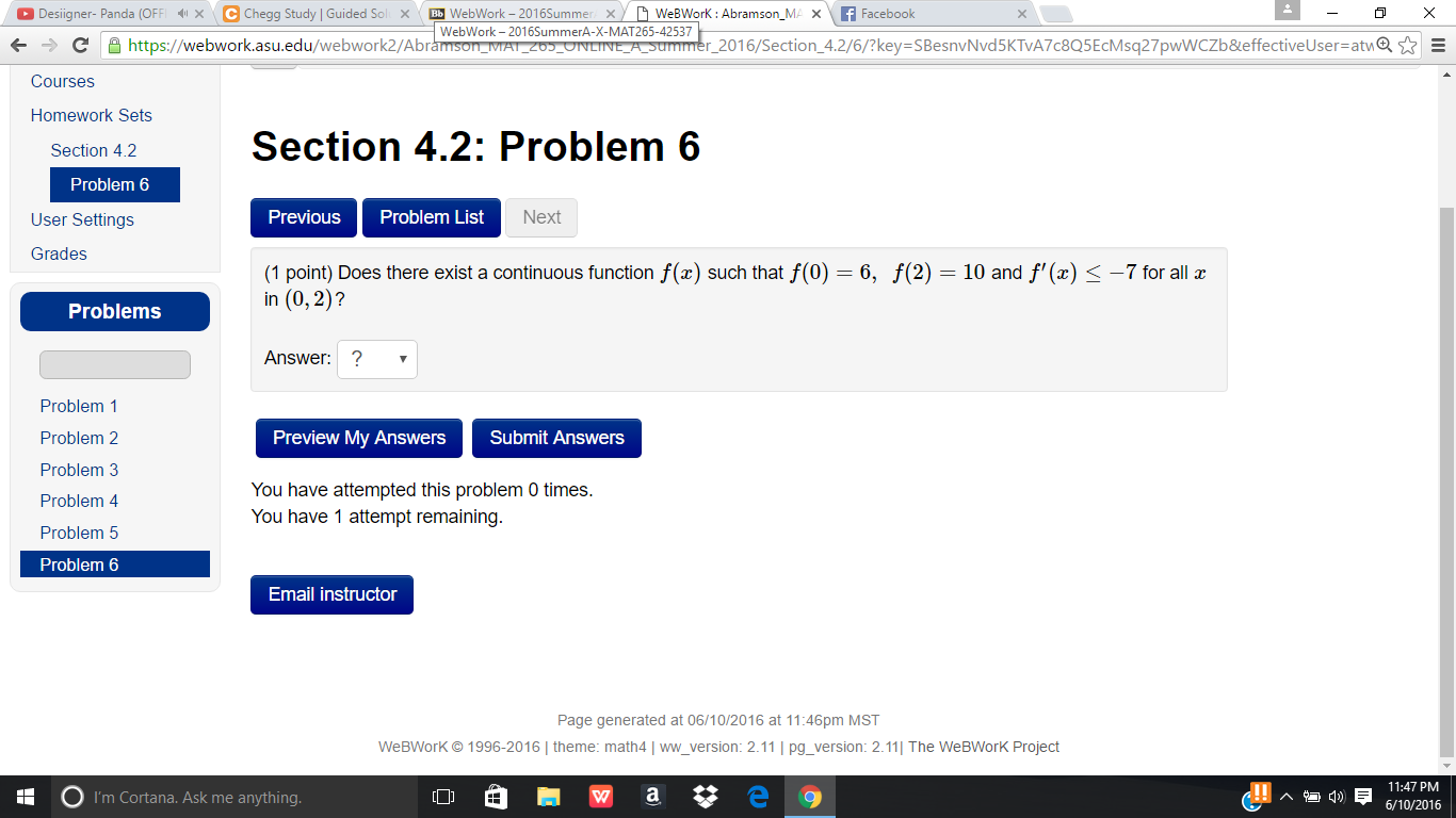 Solved Does there exist a continuous function f(x) such that | Chegg.com