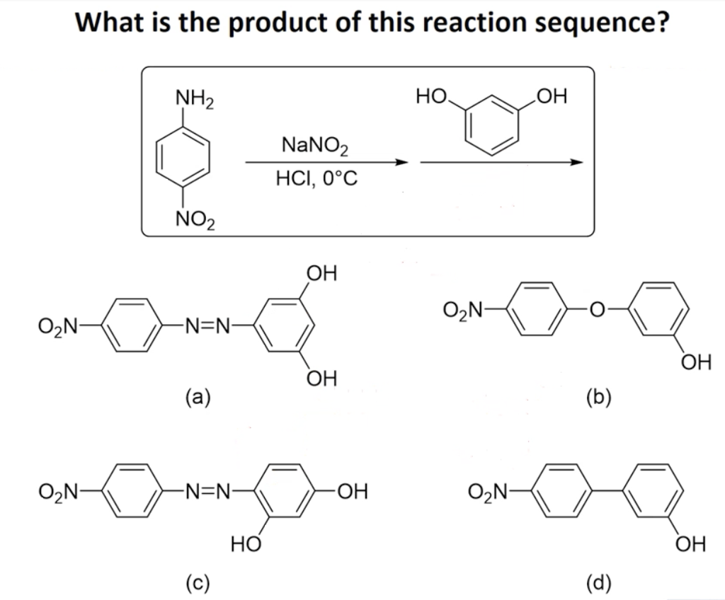 What is the product of this reaction sequence? NH2 HO | Chegg.com