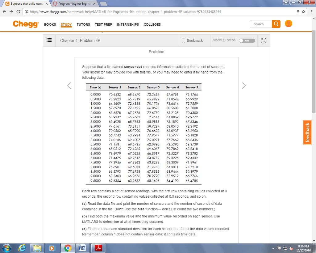 Solved e suppose that a file name 。P for Engine X ← → C | Chegg.com
