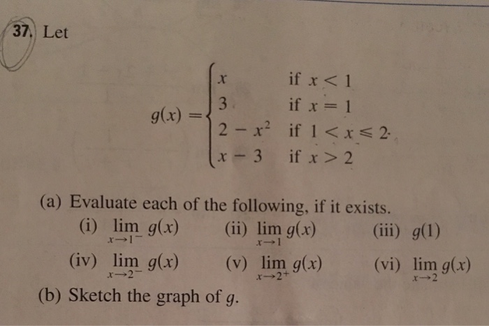 Solved Let g(x) = {x if x Solved Let g(x) = {x if x