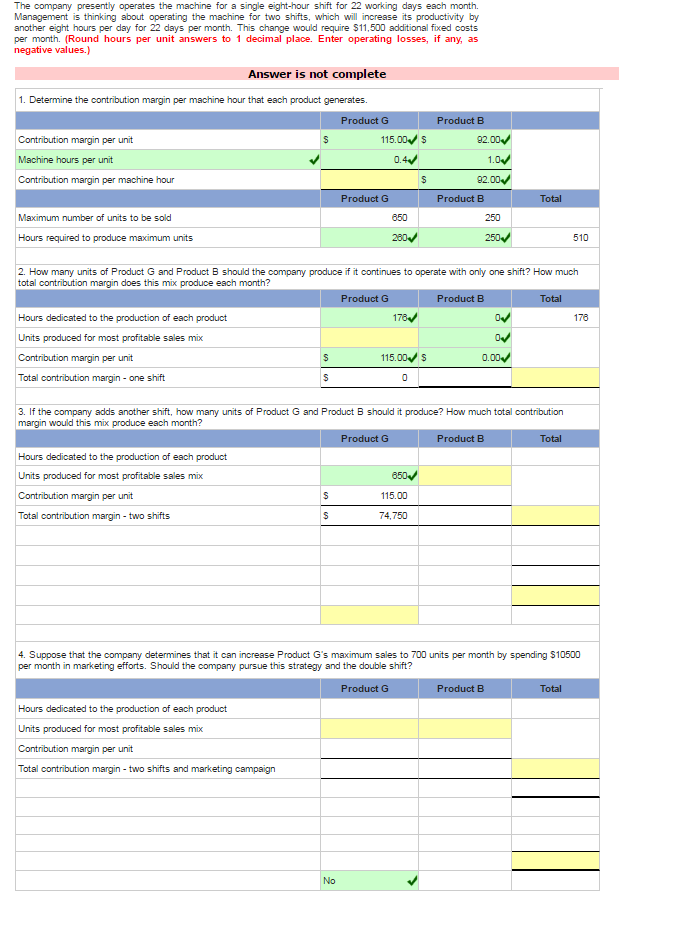 Solved Edgerron Company is able to produce two products, G | Chegg.com