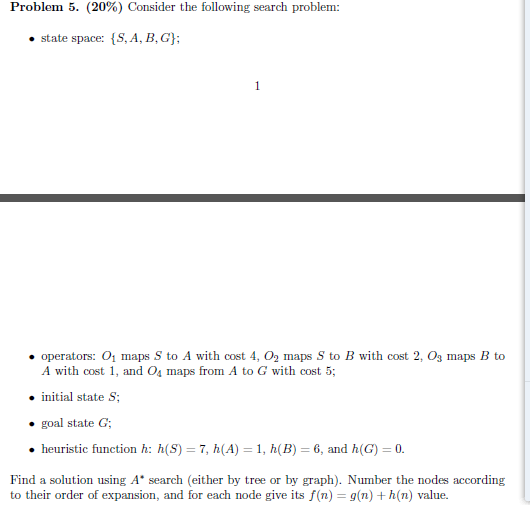 Solved Problem 5. (20%) Consider the following search | Chegg.com