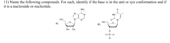 Solved Name the following compounds. For each, identify if | Chegg.com