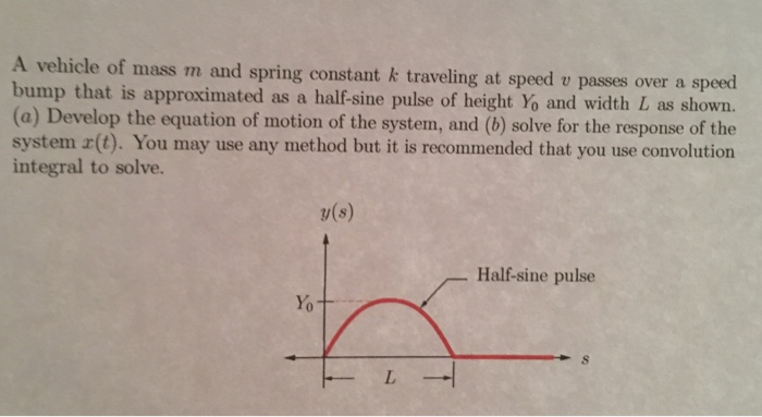 Solved Step by step solution on this vibration problem ( | Chegg.com