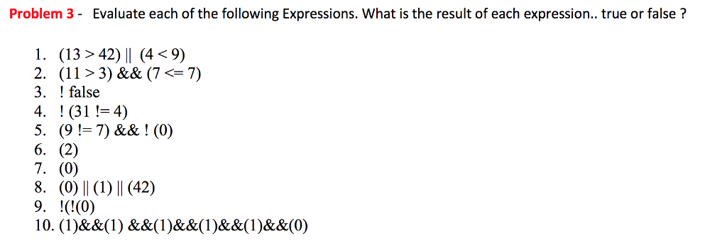 Solved Problem 3- Evaluate each of the following | Chegg.com
