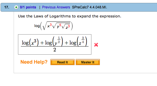 Solved 17. 0/1 points | Previous Answers SPreCalc7 4.4.048.M | Chegg.com Solved 17. 0/1 points | Previous Answers SPreCalc7 4.4.048.M | Chegg.com