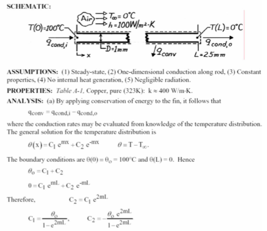 Solved If the copper bar is given a Finite length, why is | Chegg.com