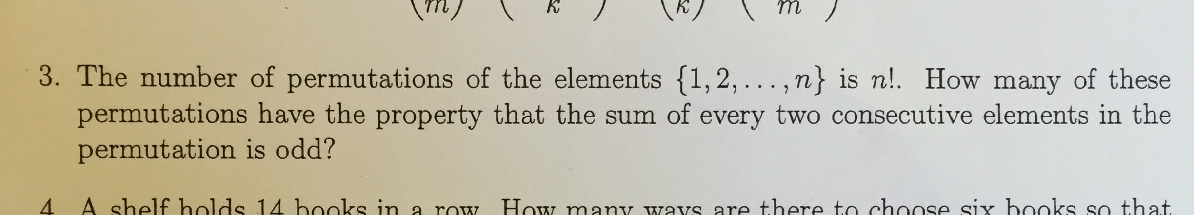 Solved COMBINATORICS Problem Help.. I dont understand | Chegg.com