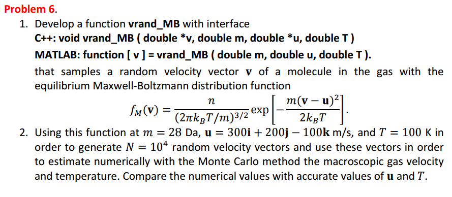 Solved Provide MATLAB/C++ source codes that solve the | Chegg.com