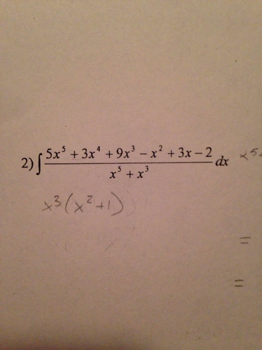 solved-integral-5x-5-3x-4-9x-3-x-2-3x-2-x-5-x-3-chegg