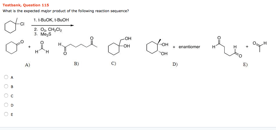 Solved Testbank Question 115 What Is The Expected Major