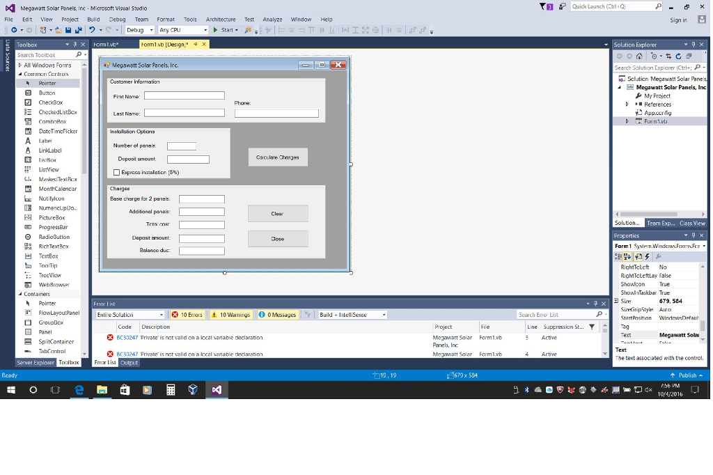 Solved Book: Starting out with Visual Basic 7th Edition Tony | Chegg.com