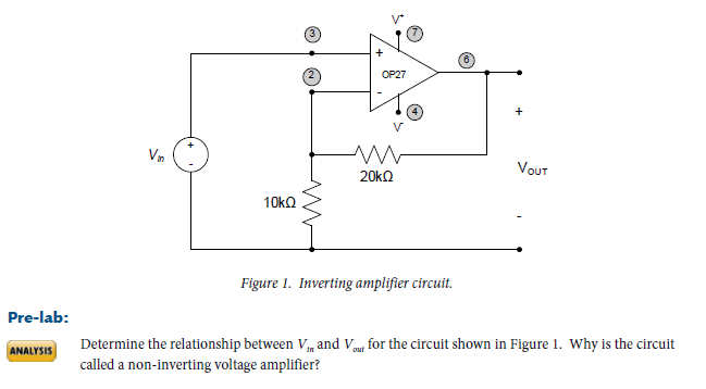 Solved Determine the relationship between V_in and V_out | Chegg.com