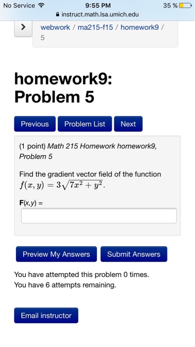 Solved Need help with my calc 3 problem. Topic: vector field | Chegg.com