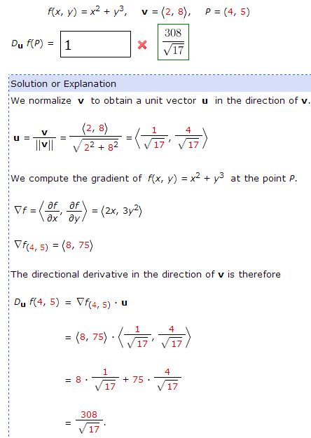Solved Calculate the directional derivative in the direction | Chegg.com