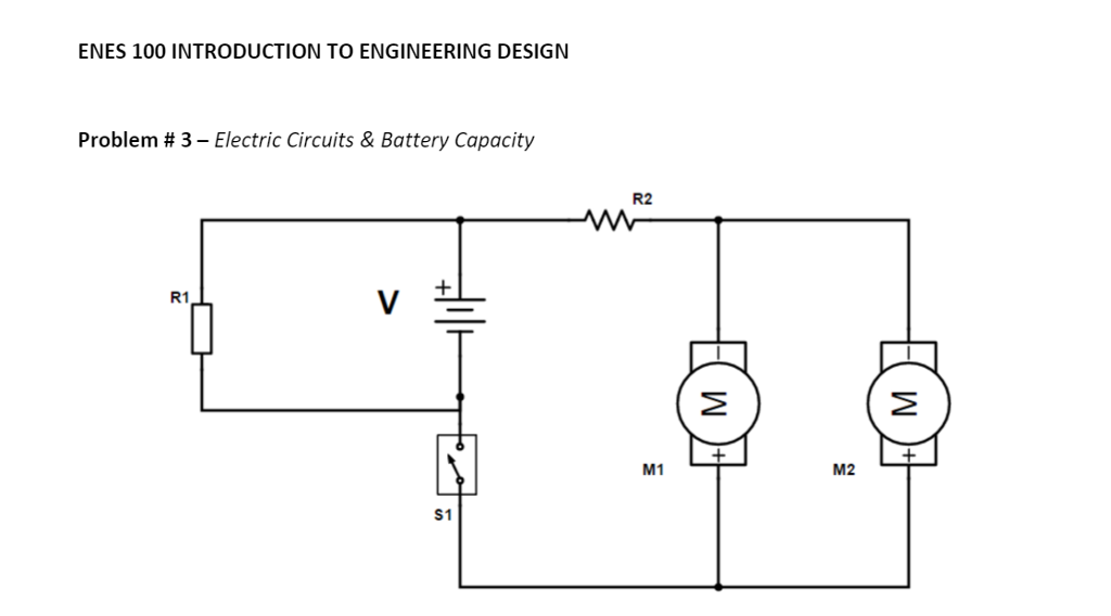 ENES 100 INTRODUCTION TO ENGINEERING DESIGN Problem # | Chegg.com
