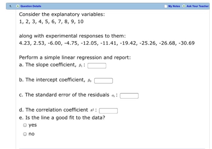 Solved Consider the explanatory variables: 1, 2, 3, 4, 5, | Chegg.com