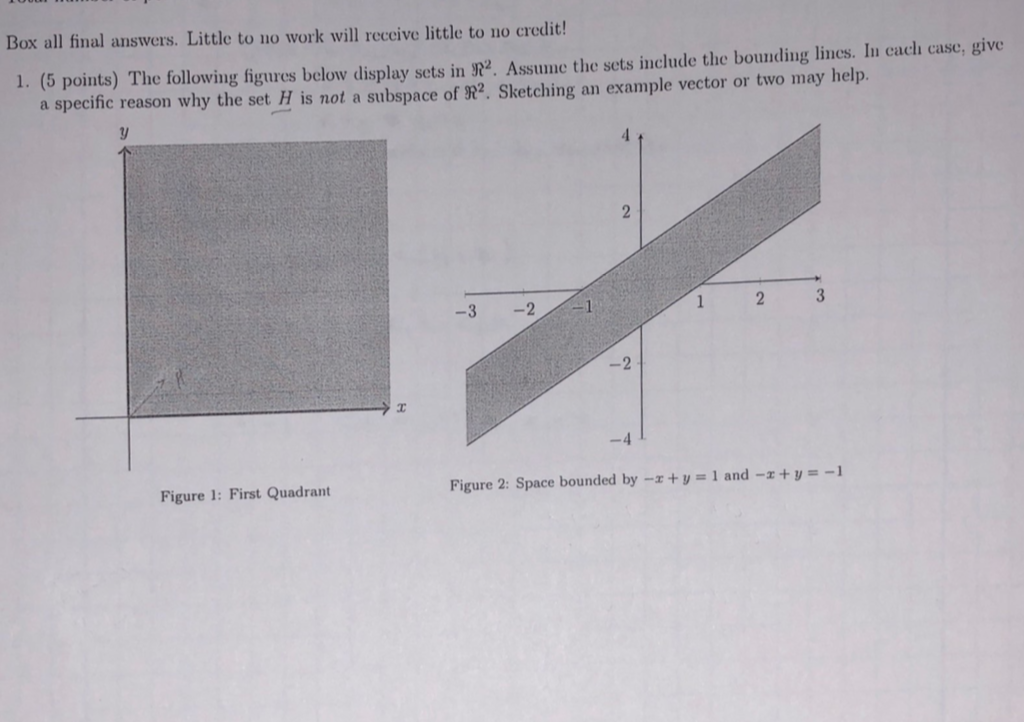 Solved Box all final answers. Little to no work will receive | Chegg.com