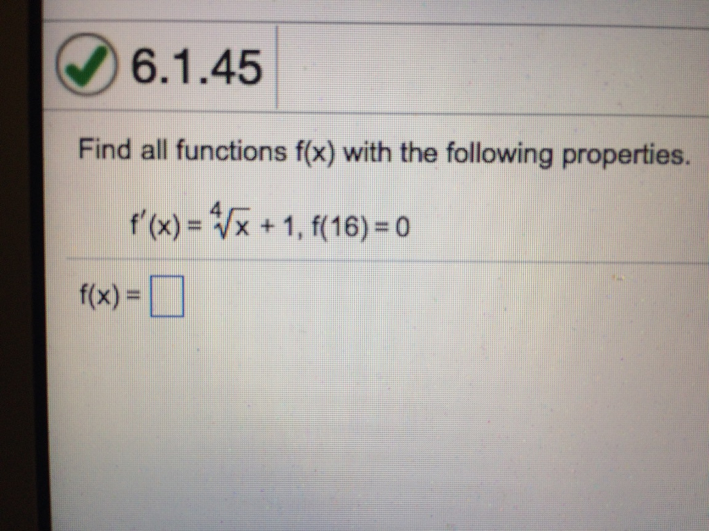 Solved Find all functions f(x) with the following | Chegg.com