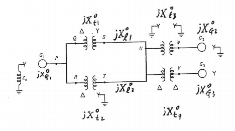 Solved Draw the zero-sequence network for the one-line | Chegg.com