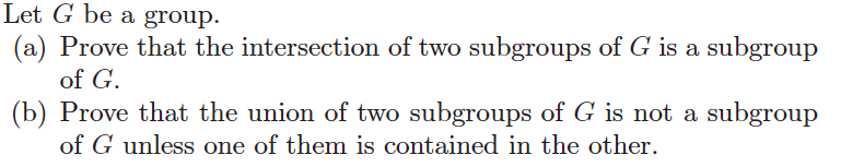 Solved ABSTRACT ALGEBRA - GROUPS, SUBGROUS AND SET | Chegg.com