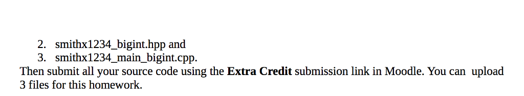 Solved Problem: "Big" Integer Arithmetic This problem asks | Chegg.com