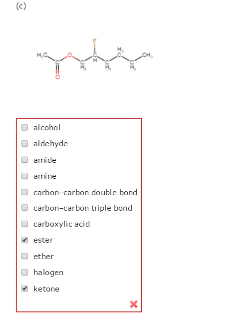 Solved Part 1: Identify the functional group(s) in each of | Chegg.com