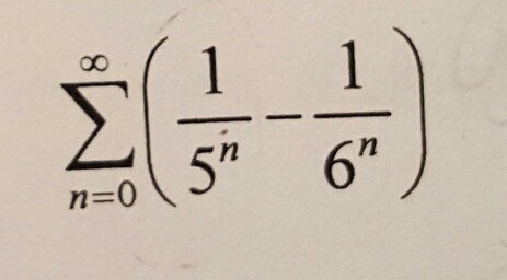 Solved use geometric series test to prove convergence of | Chegg.com