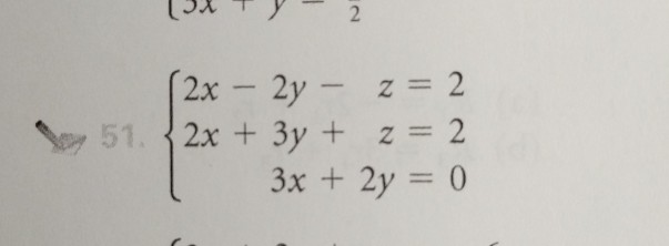 Solved solve each system of equations using matrices. if the | Chegg.com