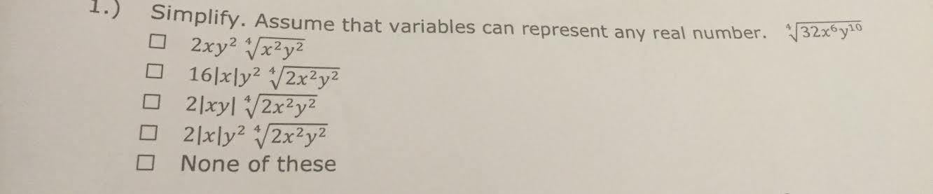 Solved Simplify. Assume that variables can represent any | Chegg.com