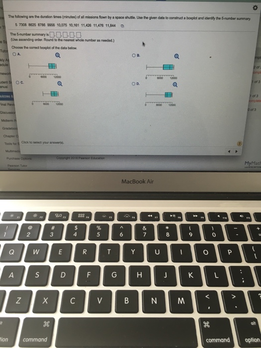 The following are the duration times (minutes) of all | Chegg.com