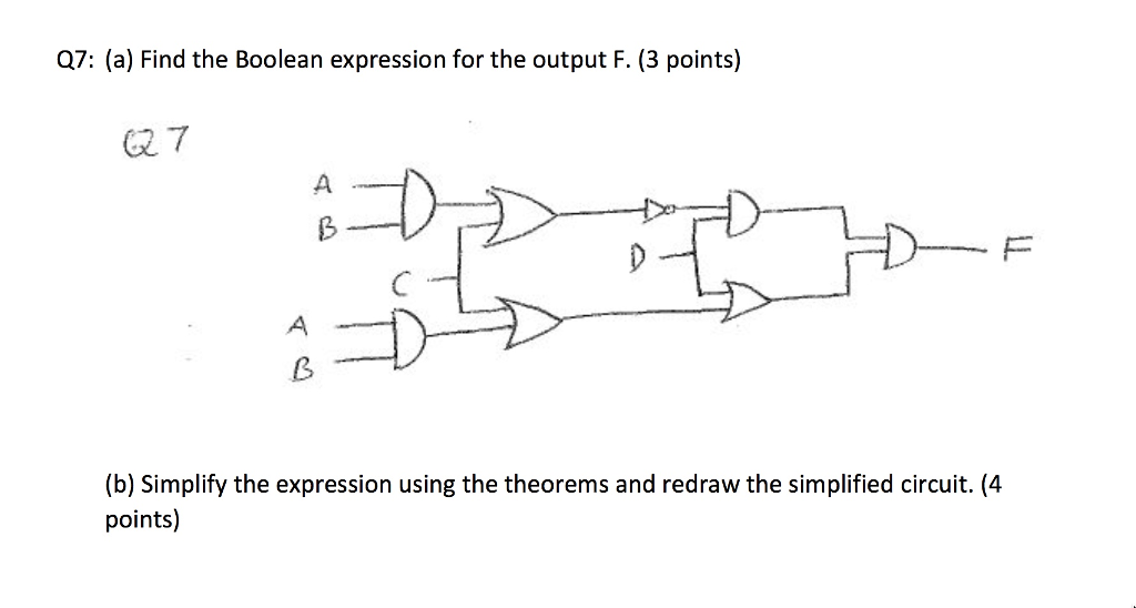 Solved Q6. Find the final expression for F in the following | Chegg.com