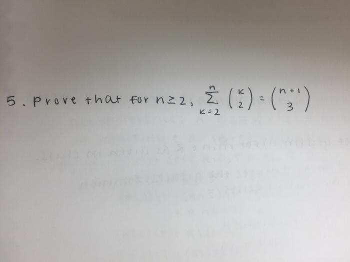 Solved Using the binomial theorem, Prove that for n>2 (k | Chegg.com
