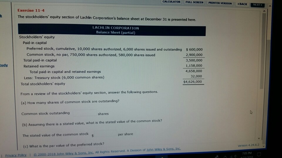 Solved CALCULATOR FULL SCREEN PRINTER VERSION BACK NEXT | Chegg.com