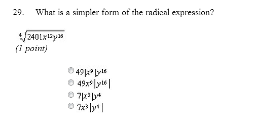 Solved What Is A Simpler Form Of The Radical Expression Chegg solved-what-is-a-simpler-form-of-the-radical-expression-chegg