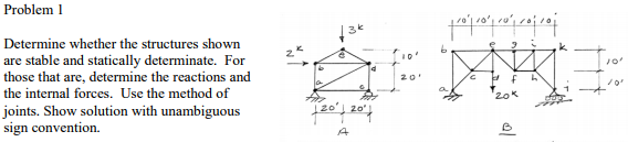 Solved Problem 1 Determine whether the structures shown are | Chegg.com