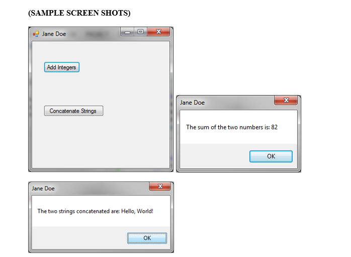 Solved Microsoft visual basics 2012 (SDEV 140 - Programming | Chegg.com