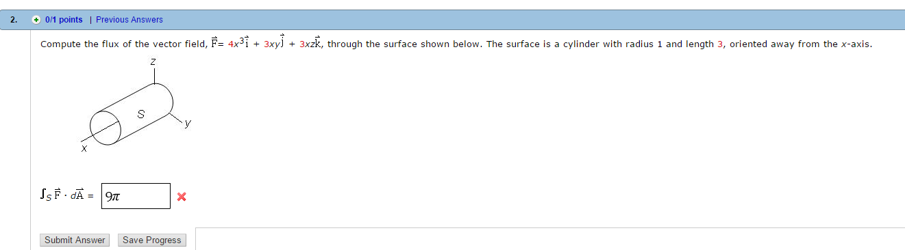 Solved Compute the flux of the vector field, F rightarrow= | Chegg.com