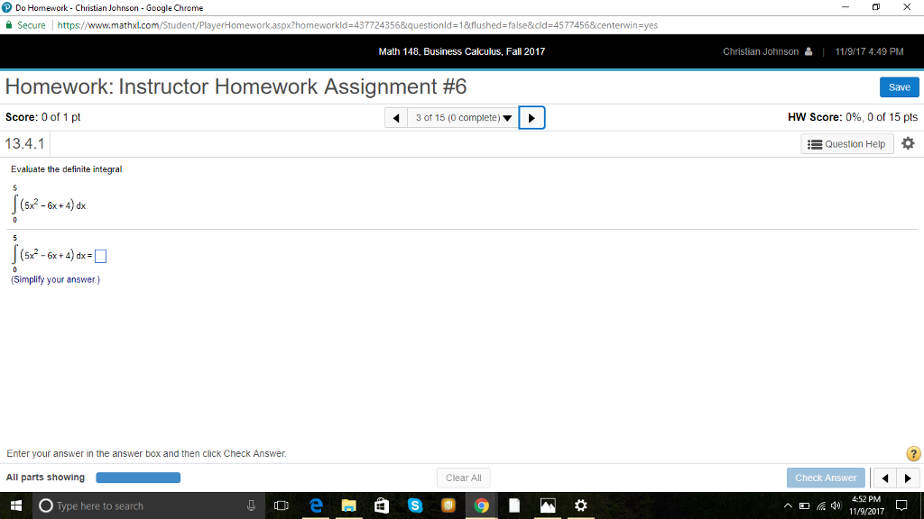 Calculus Archive | November 09 2017 | Chegg.com
