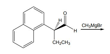 Solved The reaction below gives two diastereomeric alcohols | Chegg.com